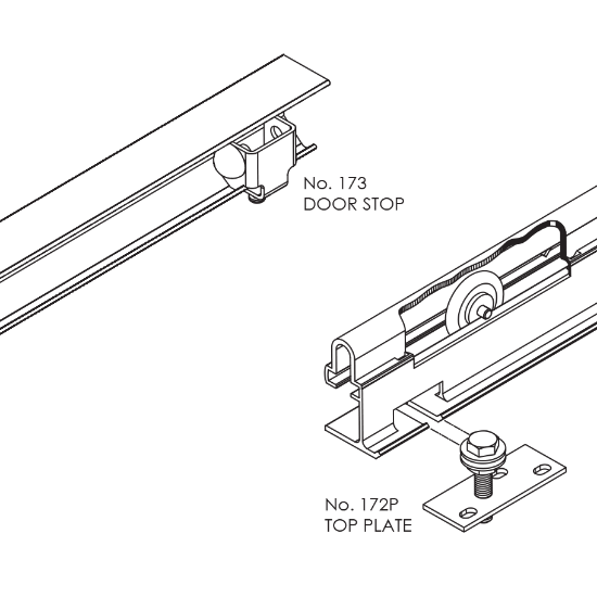 PBF eStore - Brio Slide Track Twinwheel 45 | Parker Black and Forrest